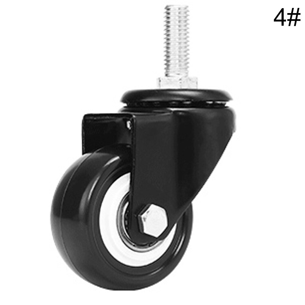 1.5 Inch PVC Universal Caster Truckle Swivel Wheel... – Vicedeal