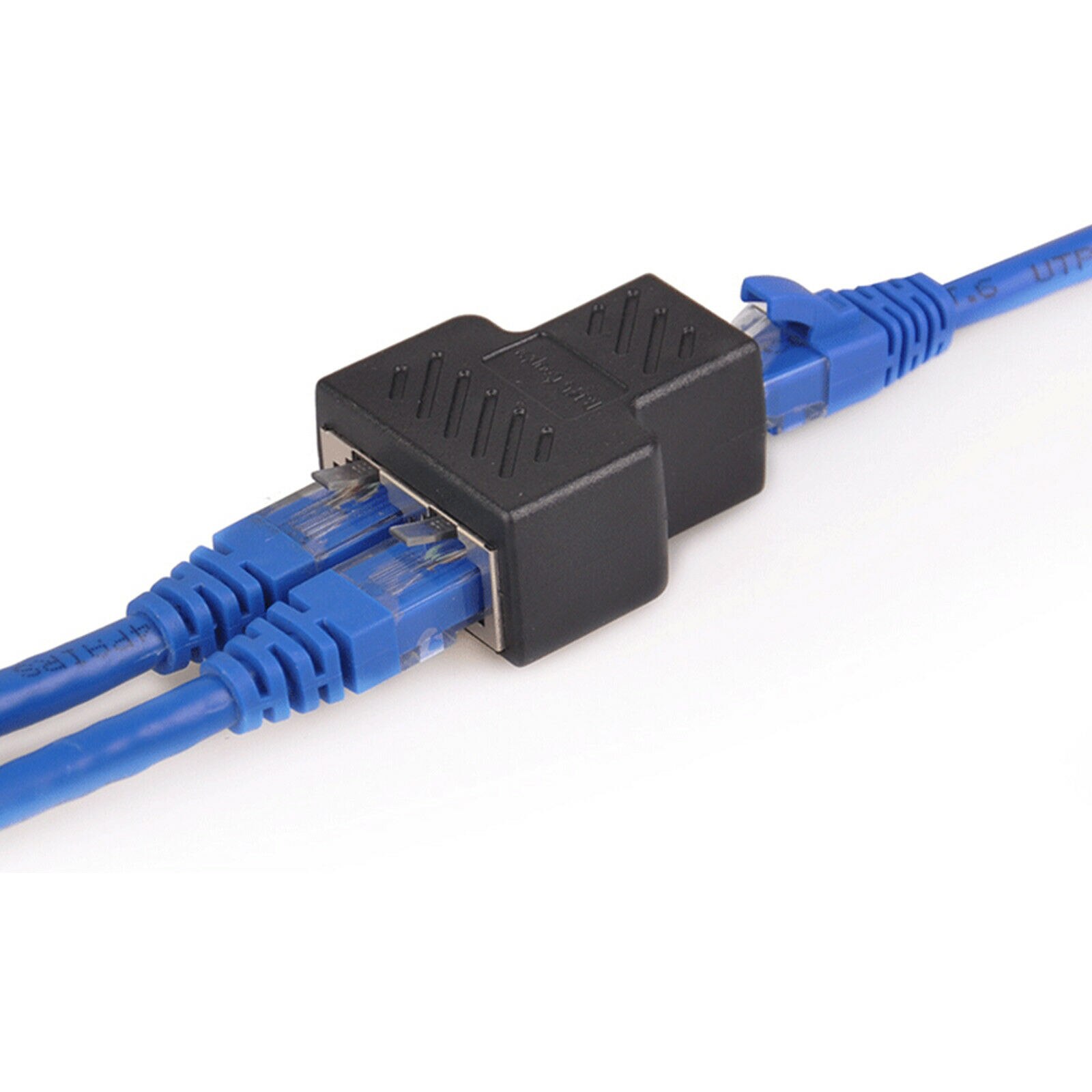RJ45 Cat7/6/5e Coupler Connector Y Splitter Networ... – Vicedeal