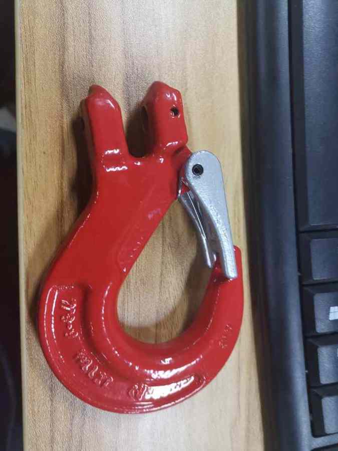 2 Ton Goat Horn Lifting Hook with Latch Alloy Stee... – Grandado