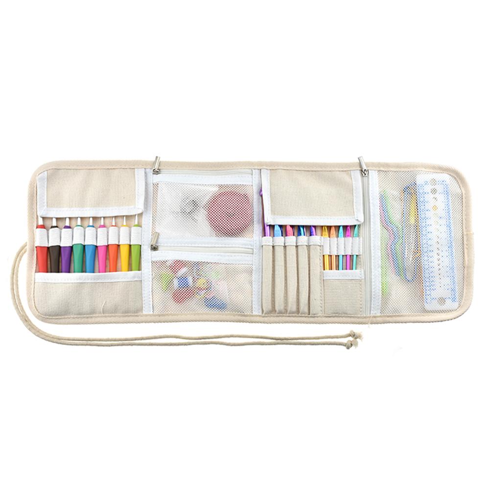 Vide Crochet Crochet pochette sac de rangement Kit... – Grandado