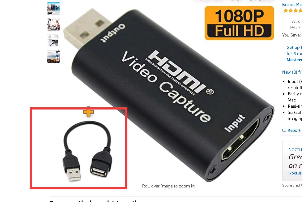 Audio Video Capture Card HDMI to USB 1080p USB2.0 ... – Grandado