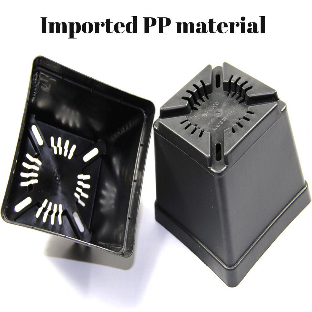 10Pcs Square Plant Pot Nursery Transplanting Plant... – Grandado