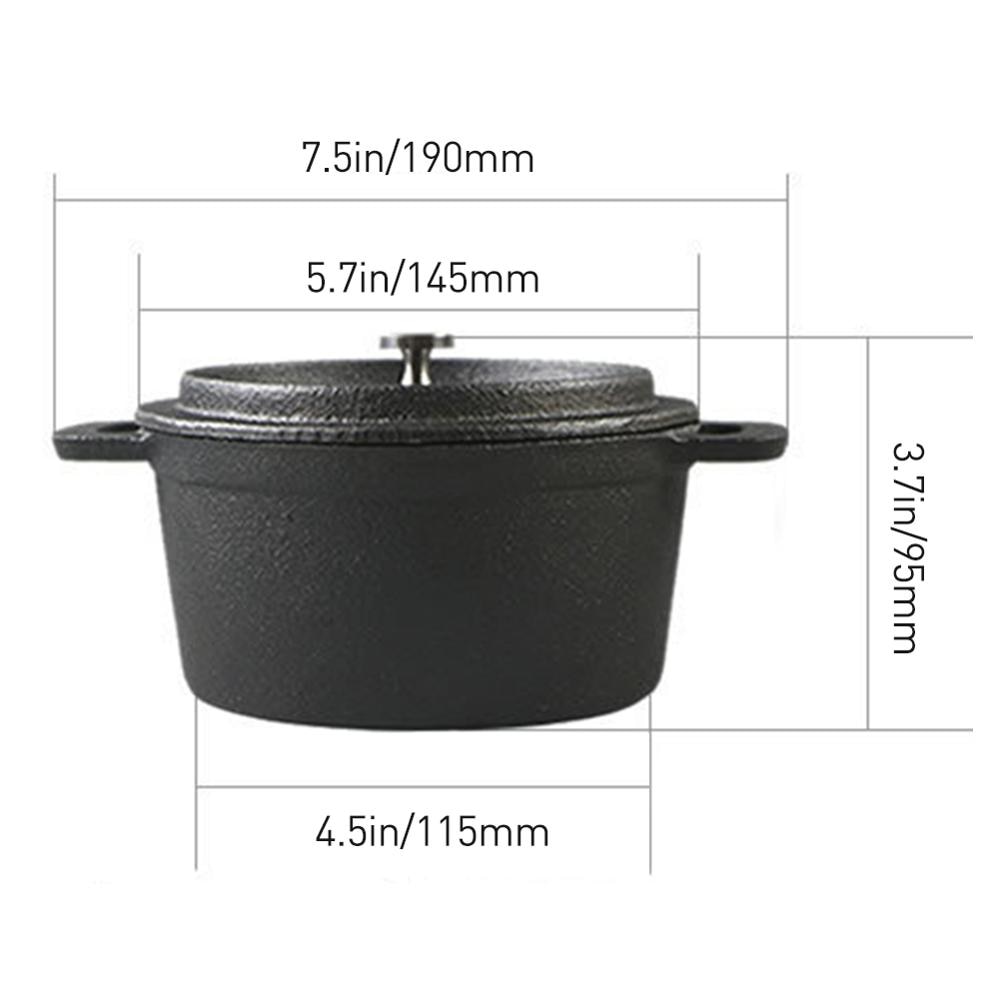 Cooking Stew Pot Soup Pot Uncoated Non - Stick Pan... – Vicedeal
