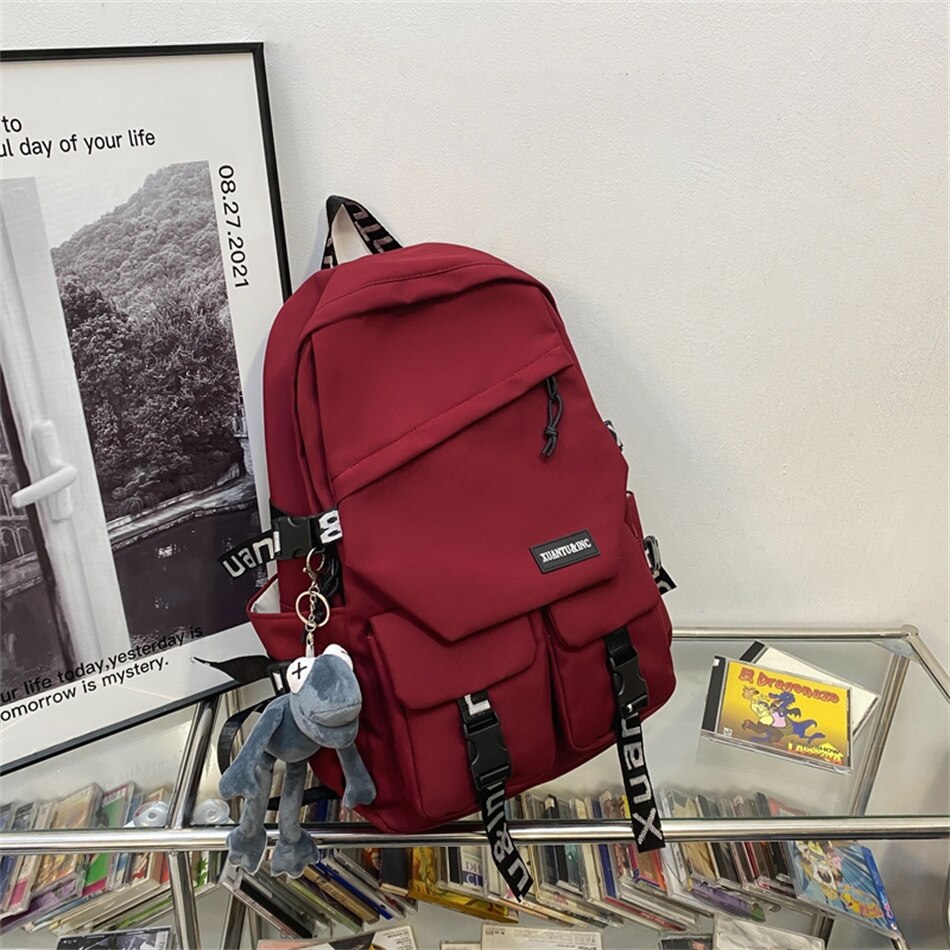 Paar Rugzak Purse Nylon Rugzak Grote Capaciteit Ru... – Grandado