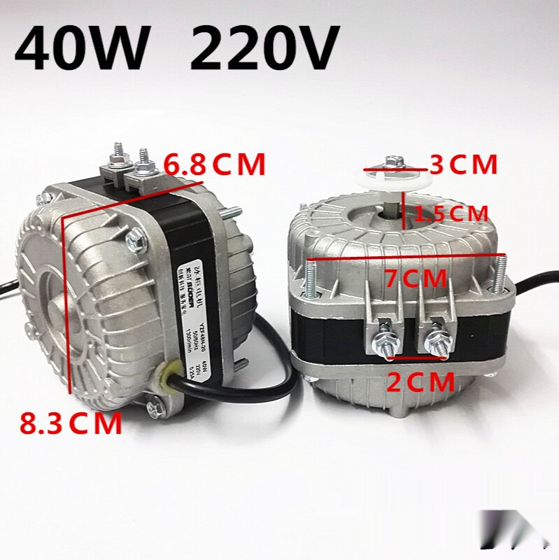 220V 25/30/40w Shaded Pole Induction Motor Freezer... – Grandado