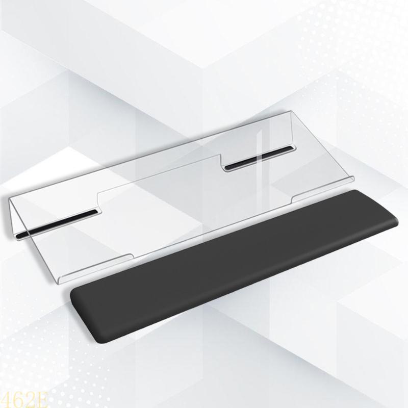 462E Ergonomic Acrylic Keyboard Stand Clear Ergono... – Grandado