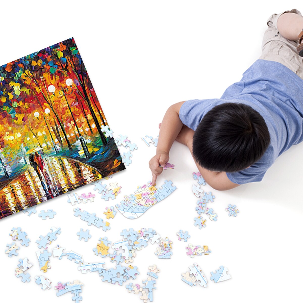 1000 Pieces Jigsaw Puzzles Kit Decompression Toy W... – Grandado