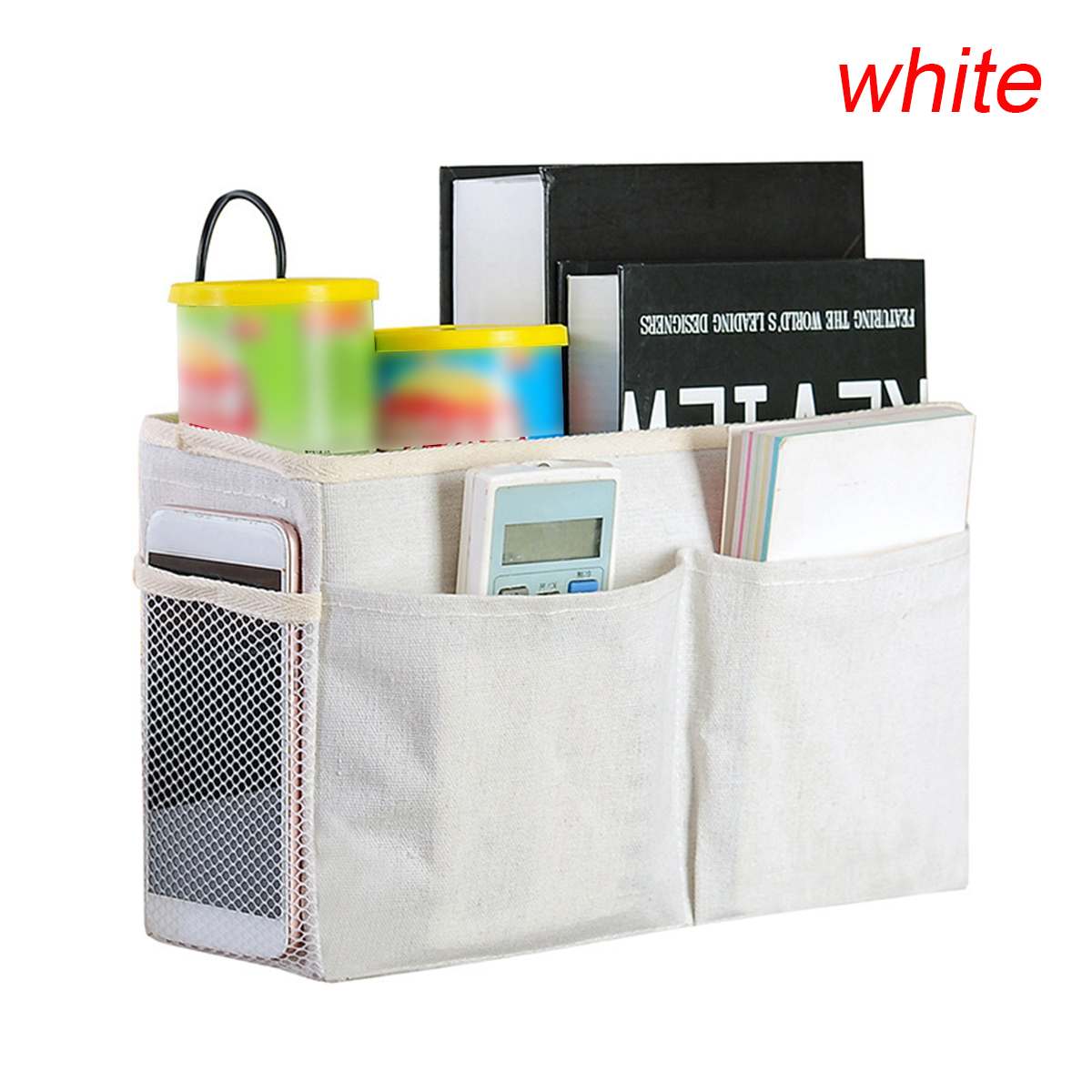 Bedside Storage Organizer Dorm Room Phone Bo Magaz... – Grandado