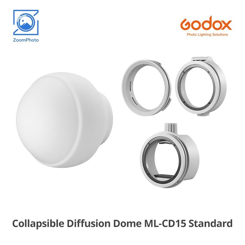 Godox ML-CD15/ML-CS1625 Siliconen Diffuser Bal Gel... – Vicedeal