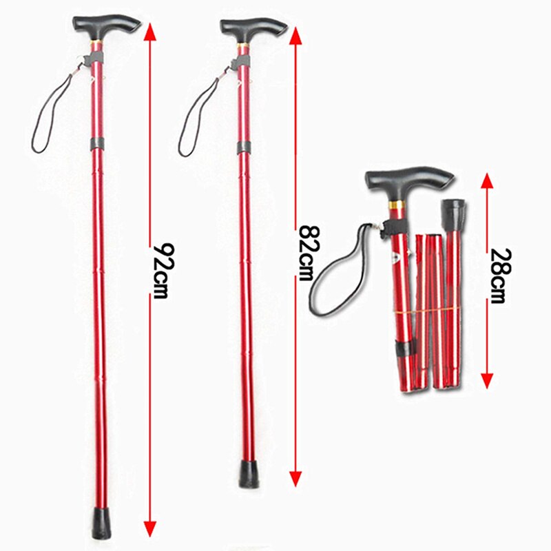 JayCreer Folding Cane - Foldable, Adjustable, Ligh... – Grandado