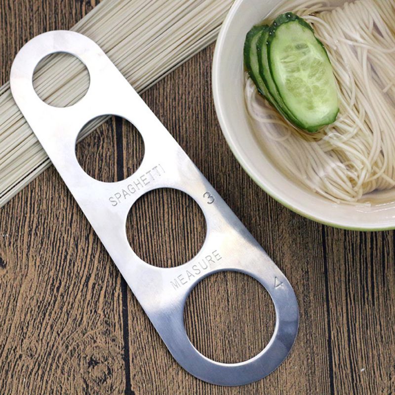 Premium Stainless Steel Spaghetti Measurer Pasta Noodle Measure Easy ...