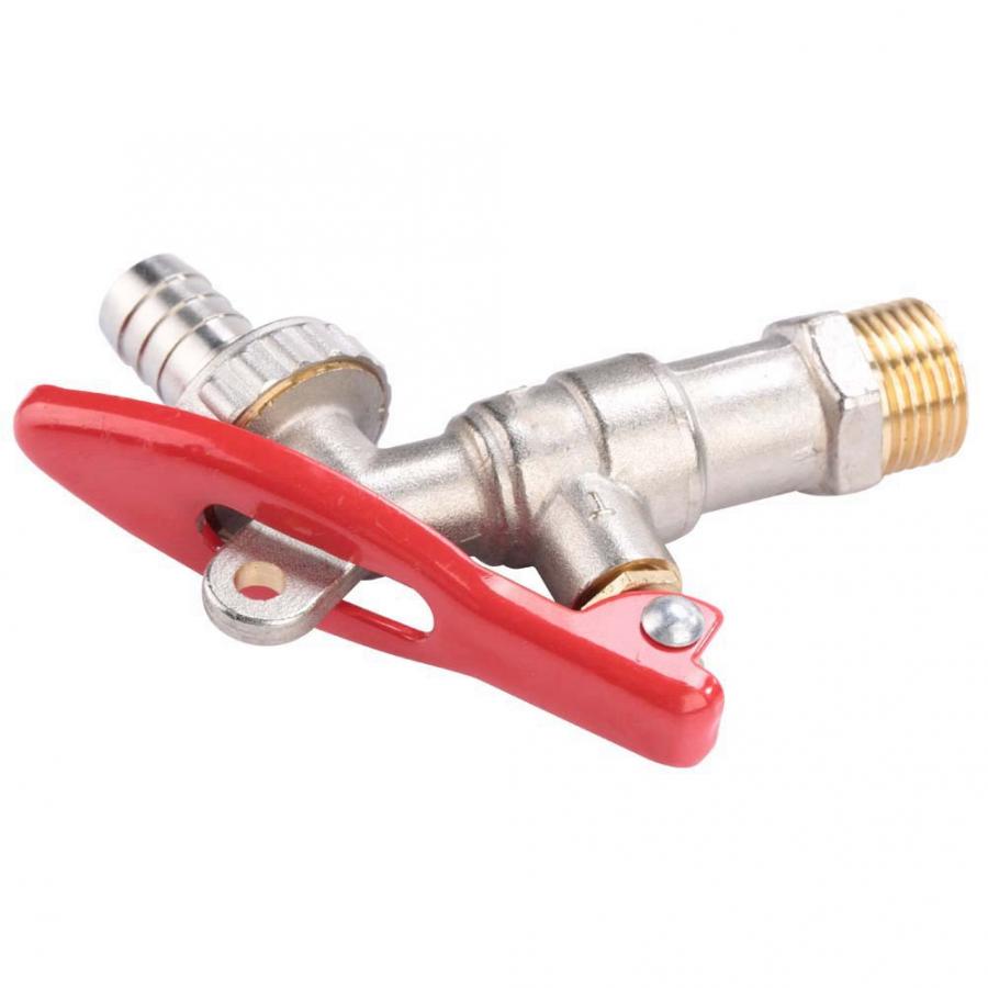 Actuator Ball Valve Brass 1/2" Thread Water Tap Lo... – Grandado