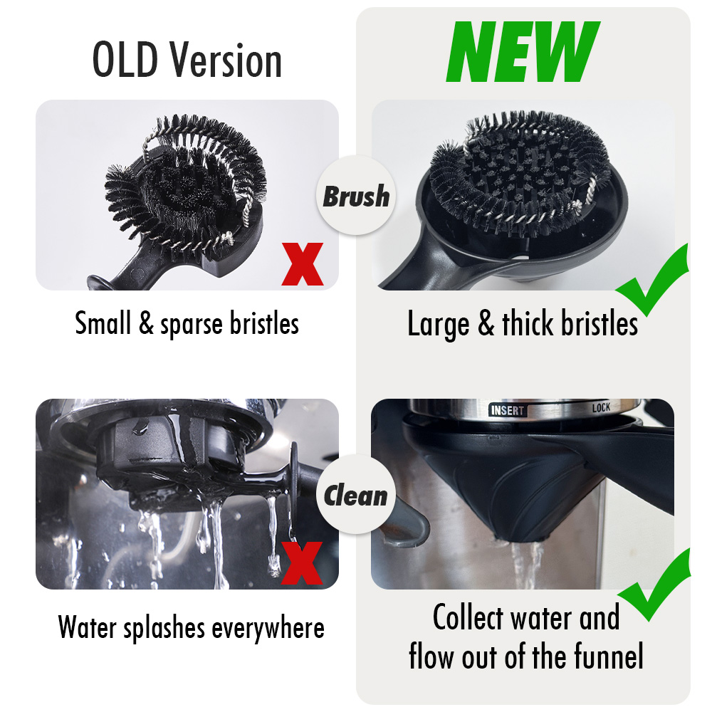Upgraded Coffee Machine Brush Espresso Machine Cle... – Grandado