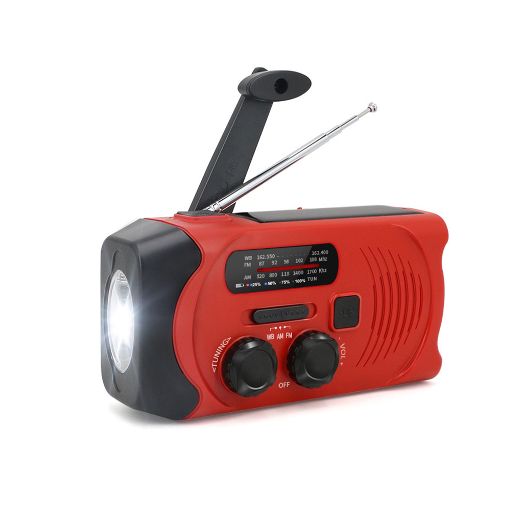 Radio Hand Crank Rechargeable Multiband Frequency ... – Grandado