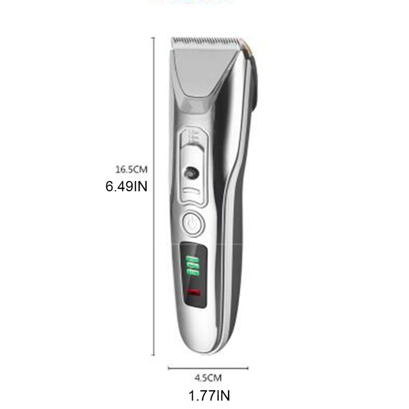 USB Rechargeable Hair Trimmer LCD Digital Display ... – Grandado