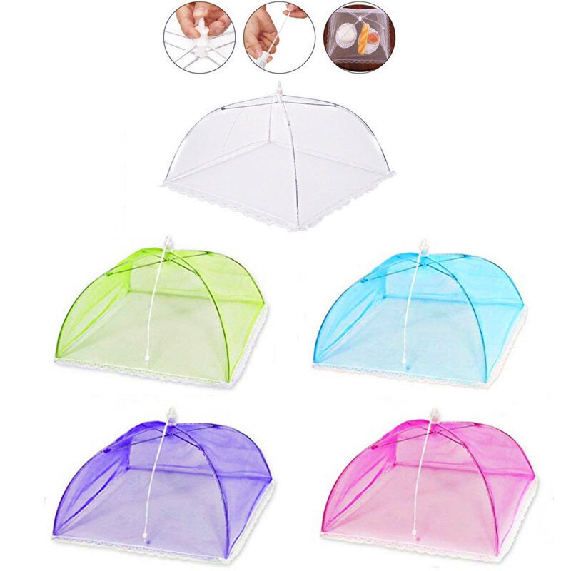 Mesh Opvouwbare Voedsel Covers Keuken Anti Fly Mos... – Grandado