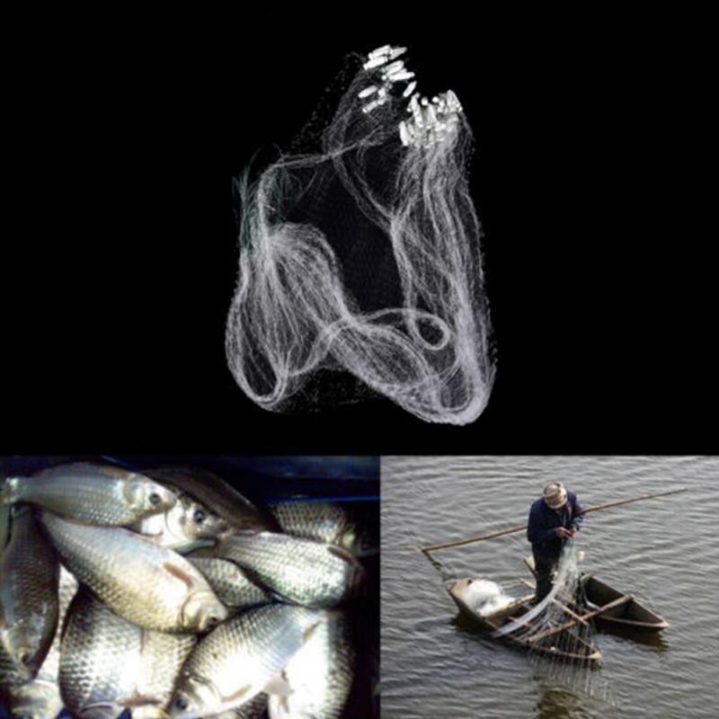 20m 1 Layers Fishing Net Monofilament Fishing Gill... – Grandado