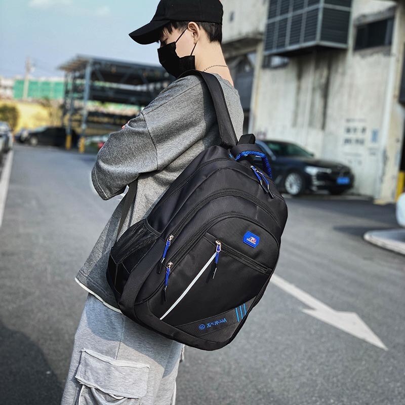 Iso reppu koululaukut pojille teini -ikäiset miehe... – Grandado