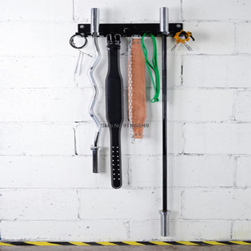 Wall Mounting Hook Barbell Bar Rack Storage Rack B... – Grandado