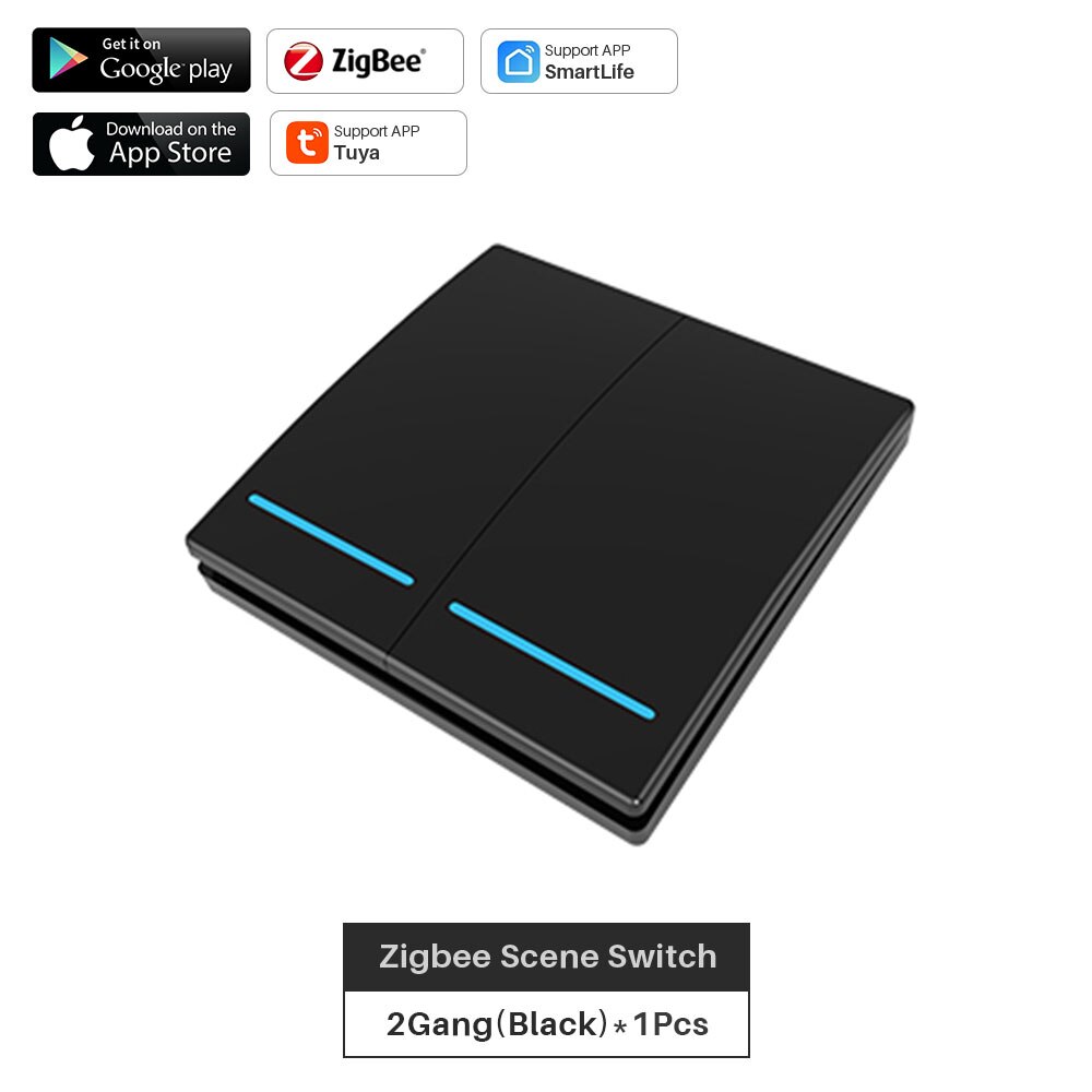 Tuya Smart Zigbee Scene Switch Wireless Light Swit... – Grandado