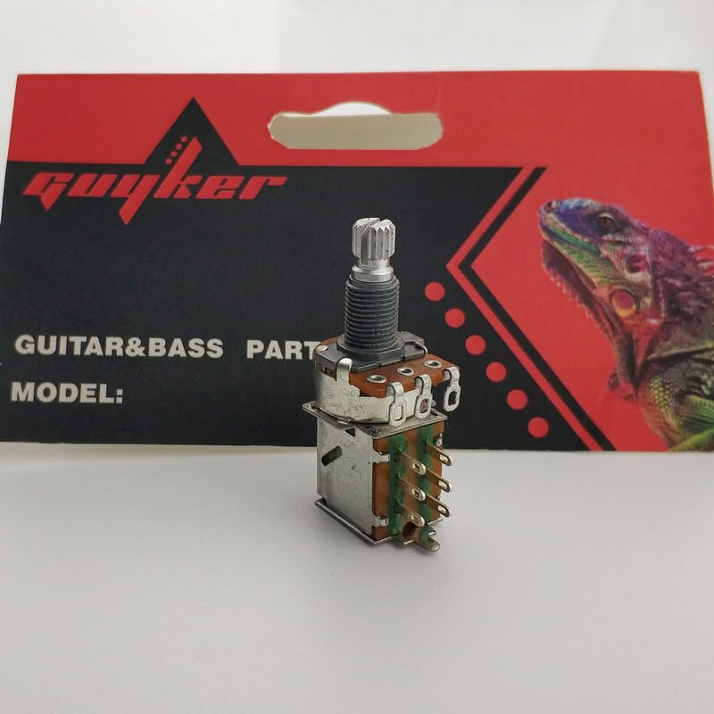 Alpha 500k Audio Taper Push/Pull Pot for Guitar/Ba... – Vicedeal