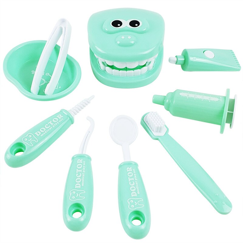 9-piece Set Children's Dental Dentistry Little... – Vicedeal