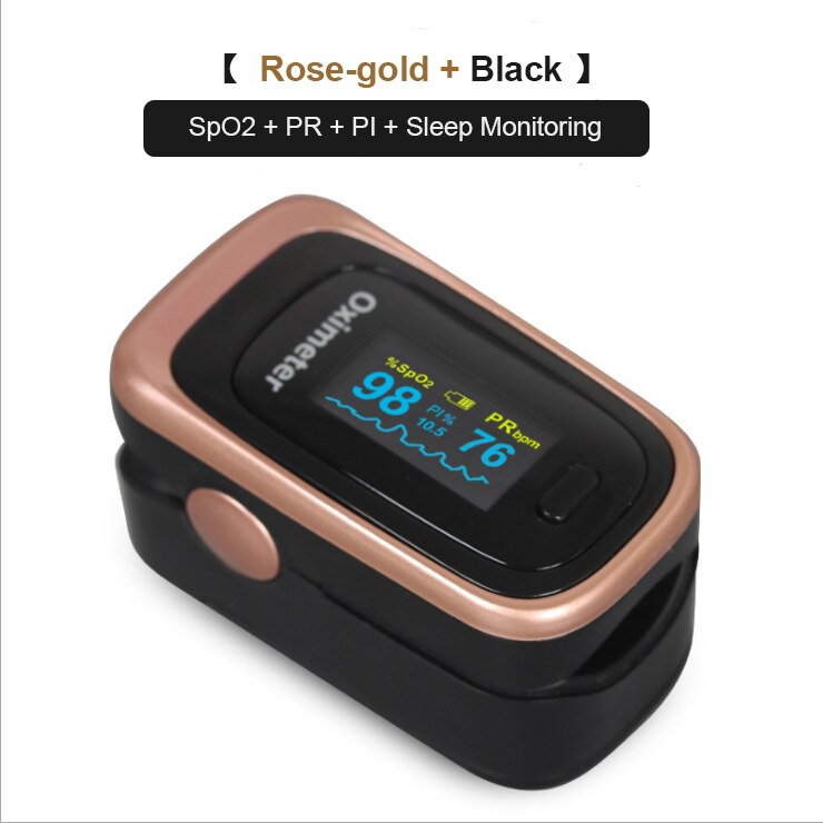 Fingertip Pulse Oximeter SpO2 PI RR Sleep Monitori... – Vicedeal