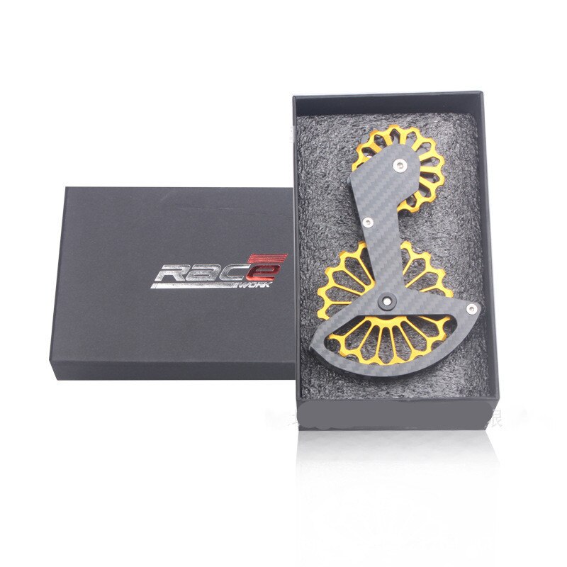 Road bike carbon fiber ceramic guide wheel 13 18T ... – Grandado