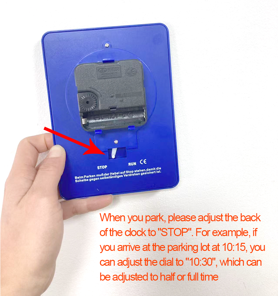 Car Parking time plate Time Display Disc Return Ti... – Grandado