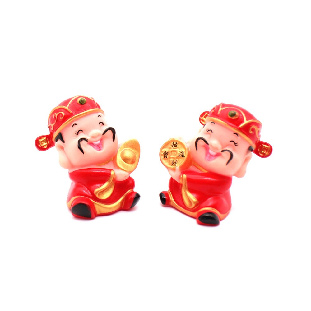 3Pcs Chinese Stijl God Van Rijkdom Scène Bakken La... – Grandado