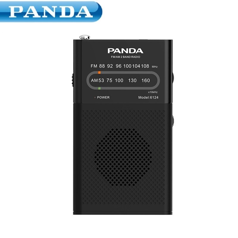 PANDA 6124 FM AM TWO Band Portable Pointer Radio E... – Grandado