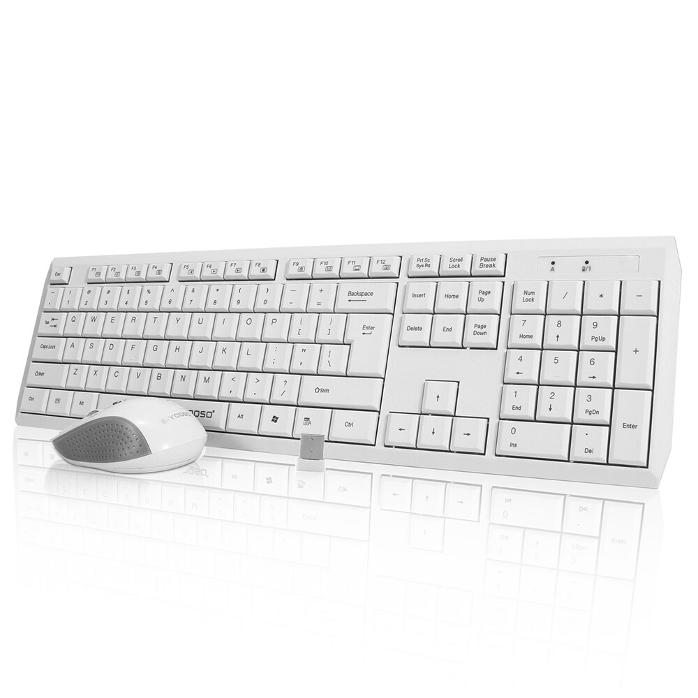 2.4G USB Wireless tastiera e Mouse Combo Mini Mult... – Grandado