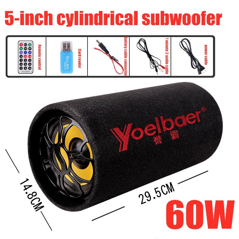 60W Bluetooth Speaker Auto Speaker Subwoofer Bluet... – Vicedeal