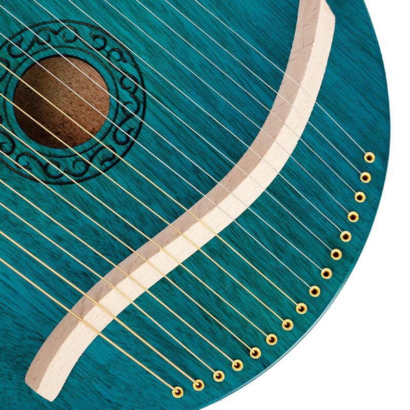 Lyre Harp, 16 String Mahogany Body String Instrume... – Vicedeal