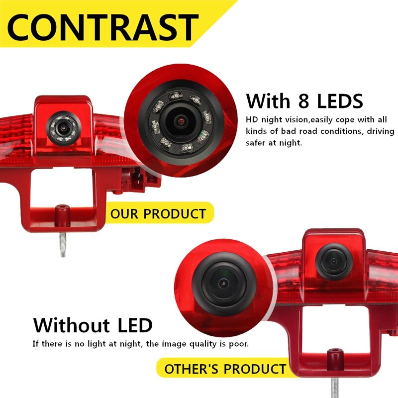 PAL System Car Brake Light Camera High-Position Br... – Grandado