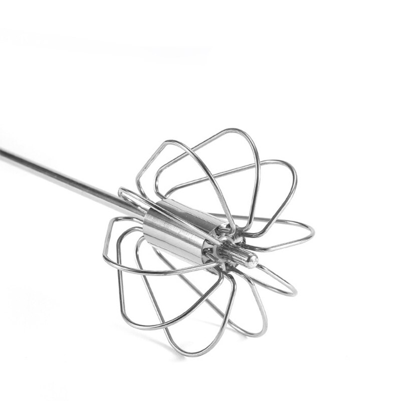 Stainless Steel Semi-automatic Rotation Beater Kit... – Grandado