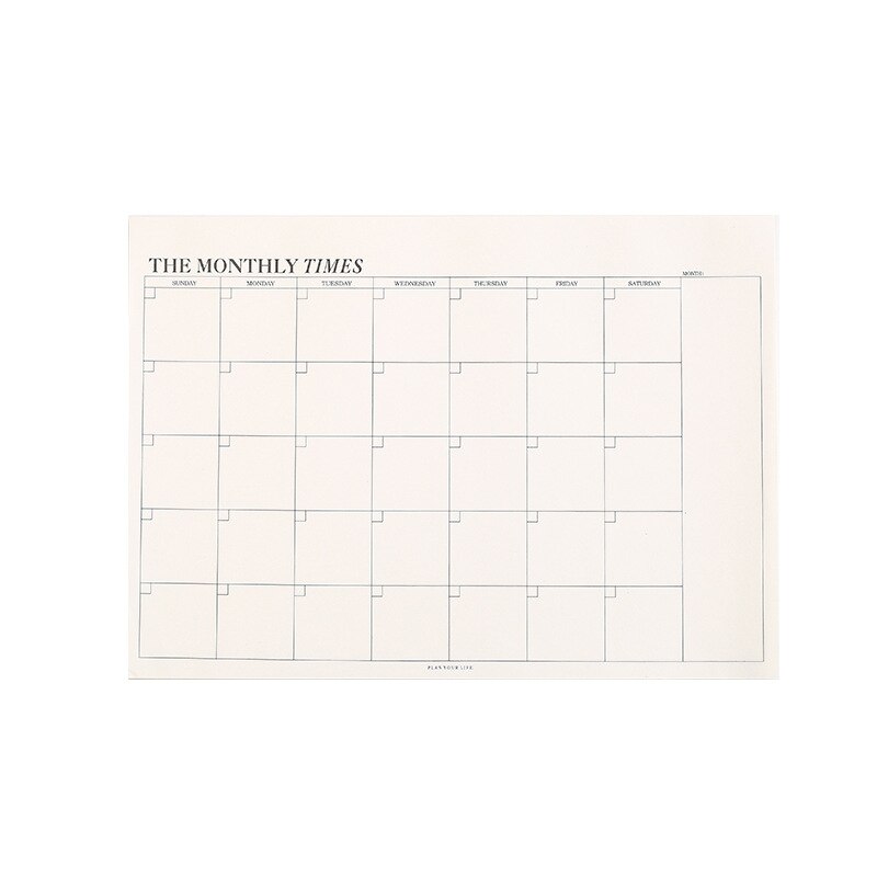 Weekly planner B5 60 sheets To Do List Office&Scho... – Grandado