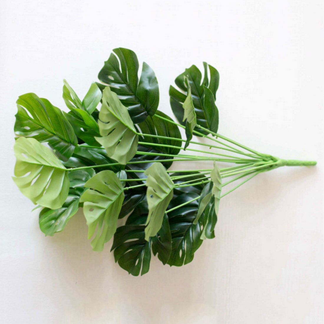 Artificial Monstera Leaf 18 Fork Turtle Leaves Sim... – Vicedeal