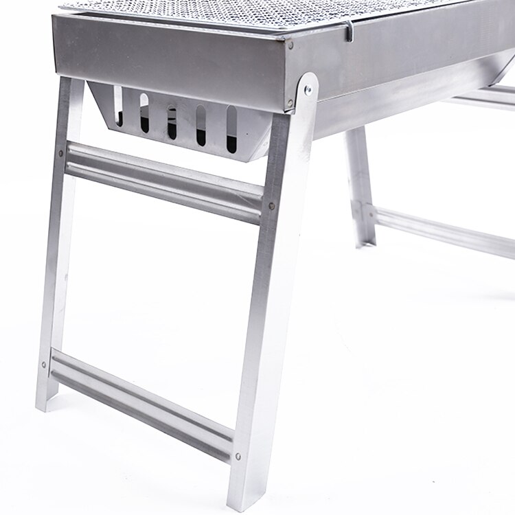 Outdoor foldable portable steel charcoal barbecue ... – Grandado