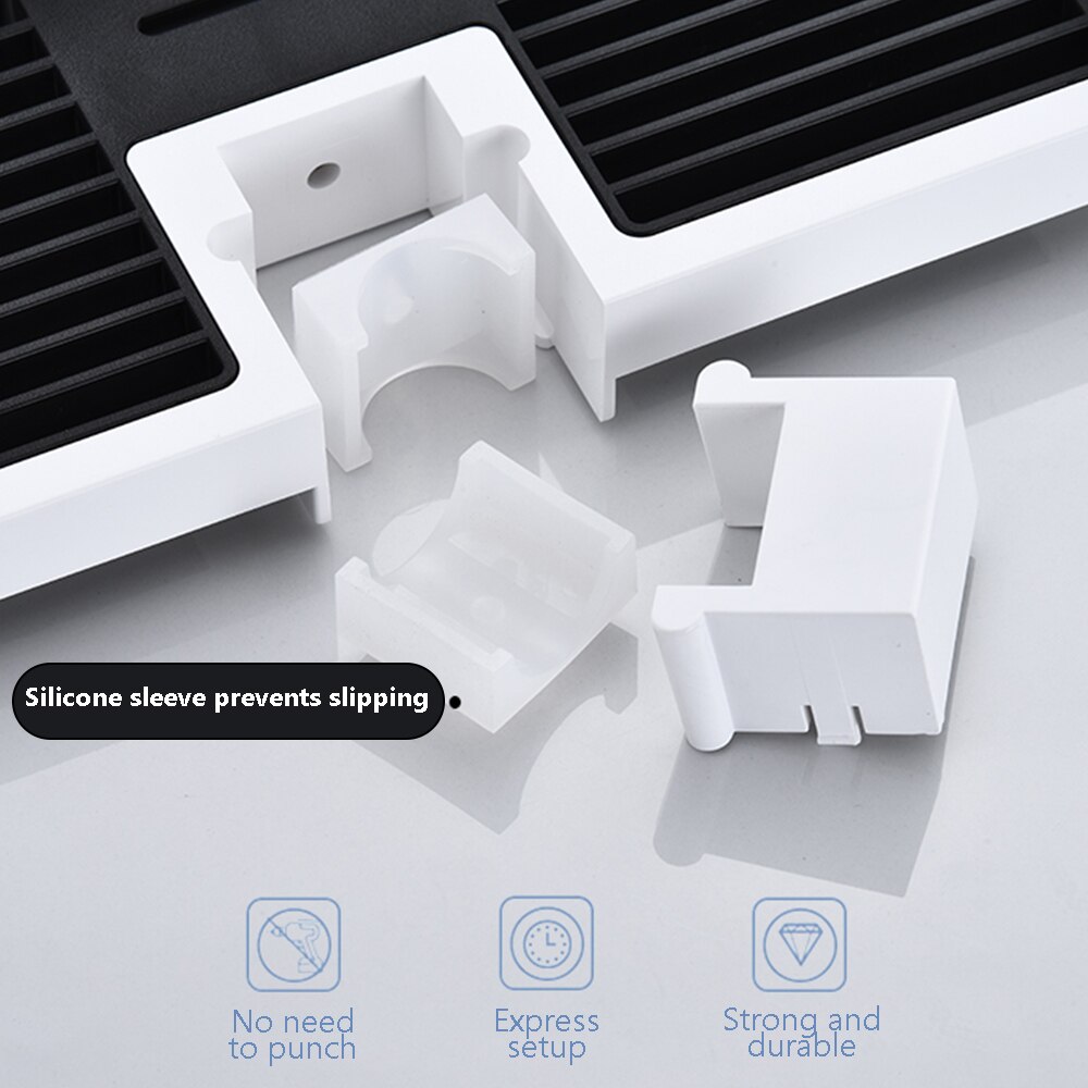 Perforation-free Bathroom Metal Rack Wall Storage ... – Grandado