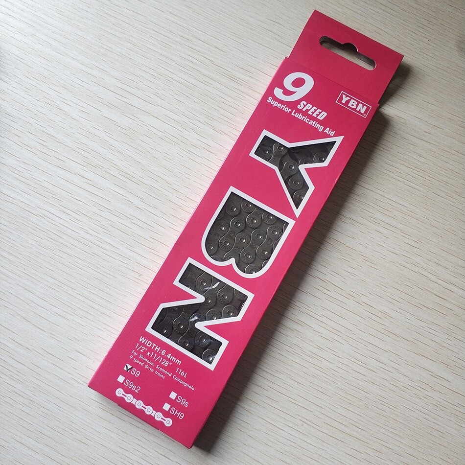 YBN Boxed Chain Bicycle Drive Chain X9 X10 X11 X12... – Grandado