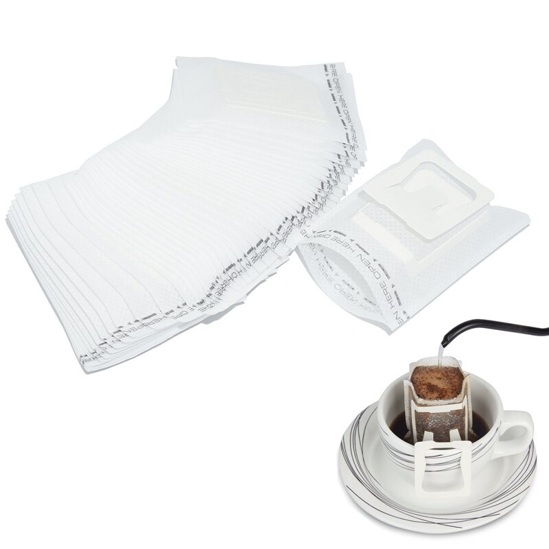 50Pcs / Pack Drip Coffee Filter Bag Portable Hangi... – Vicedeal