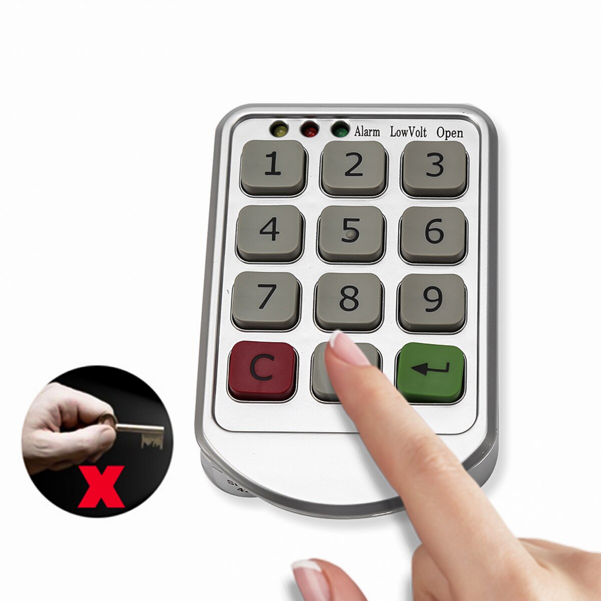 brand Electronic Password Keypad Locker Digital Lo... – Grandado