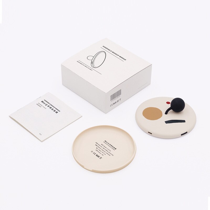 MUID handheld makeup mirror Portable small mirror ... – Vicedeal