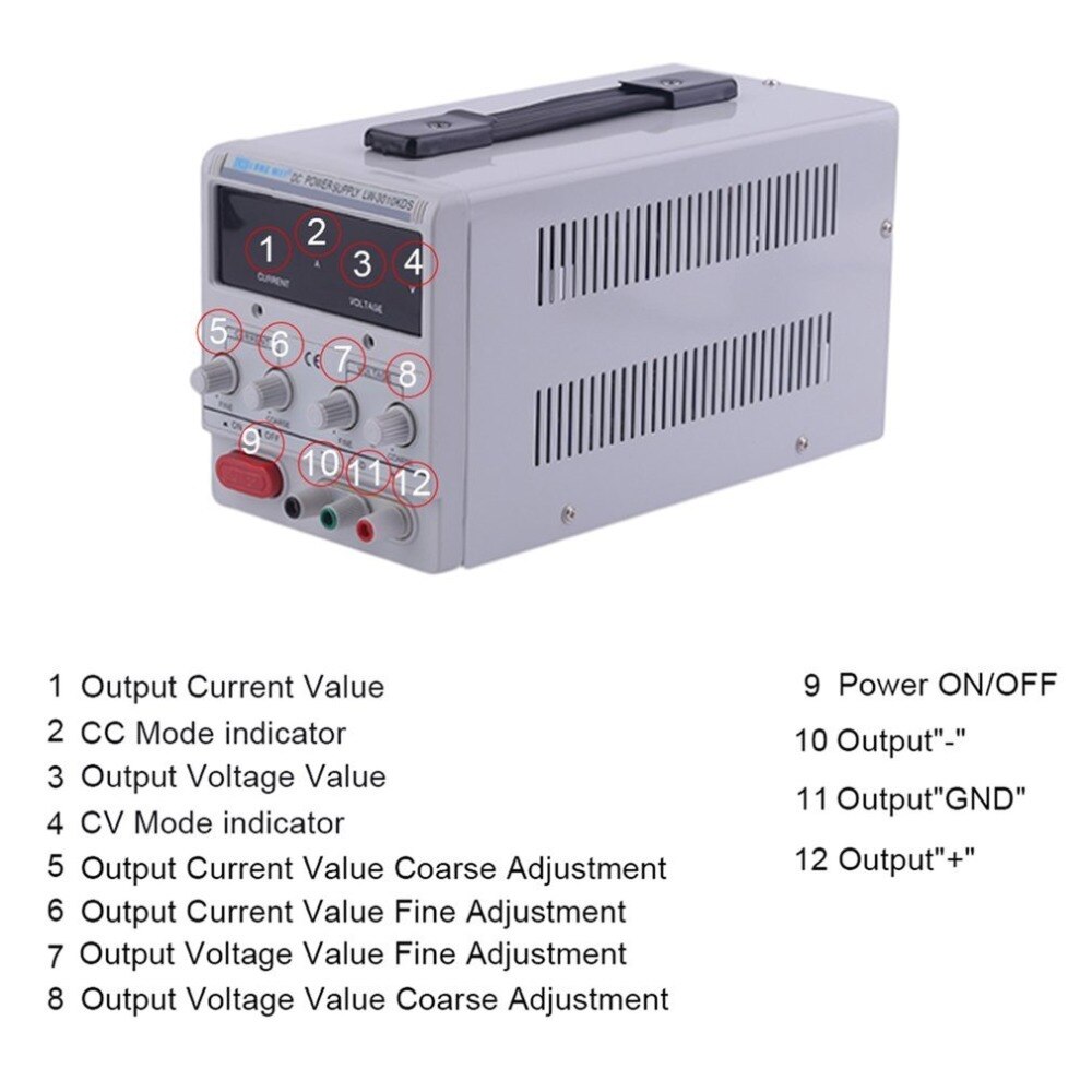 1 Pc Universele Dc 0-30V Laboratorium Variabele Ve... – Grandado