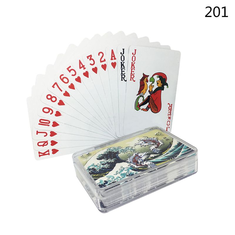 PVC Waterproof Plastic Playing Card Family Game Bo... – Grandado