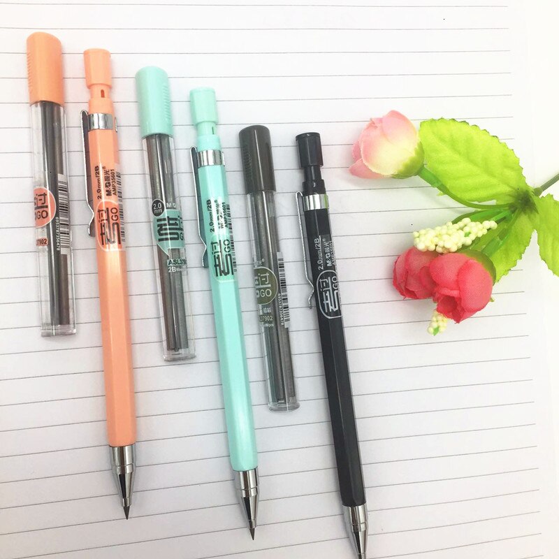 1 PC Candy Color Mechanical Pencil 2.0mm Kawaii Pe... – Grandado