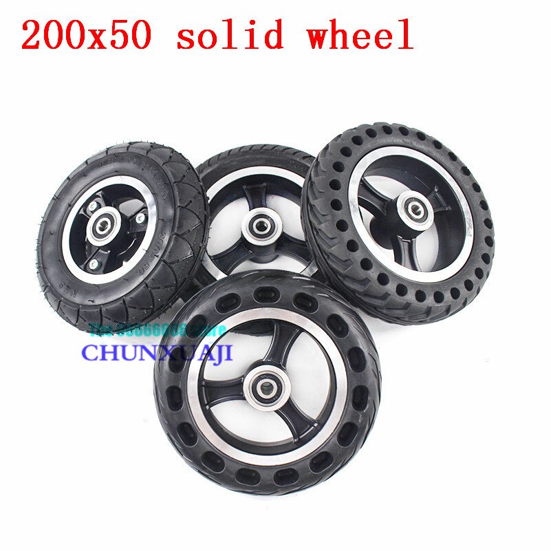 200x50 solid wheel for Electric Scooter 8'' Tyre W... – Grandado