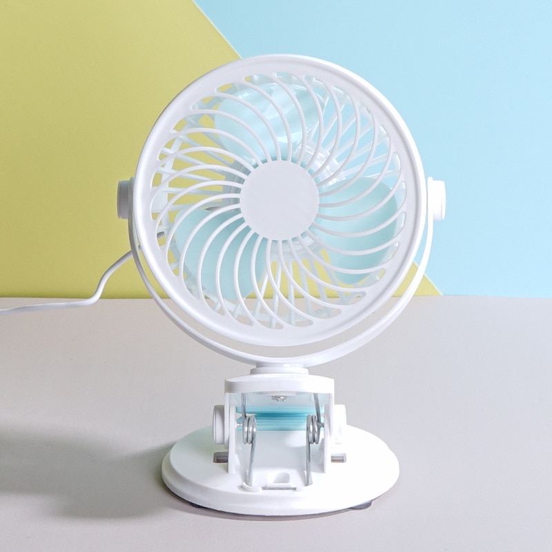 Clip fan usb klimaanlæg 360 ° roterende ventilator... – Vicedeal