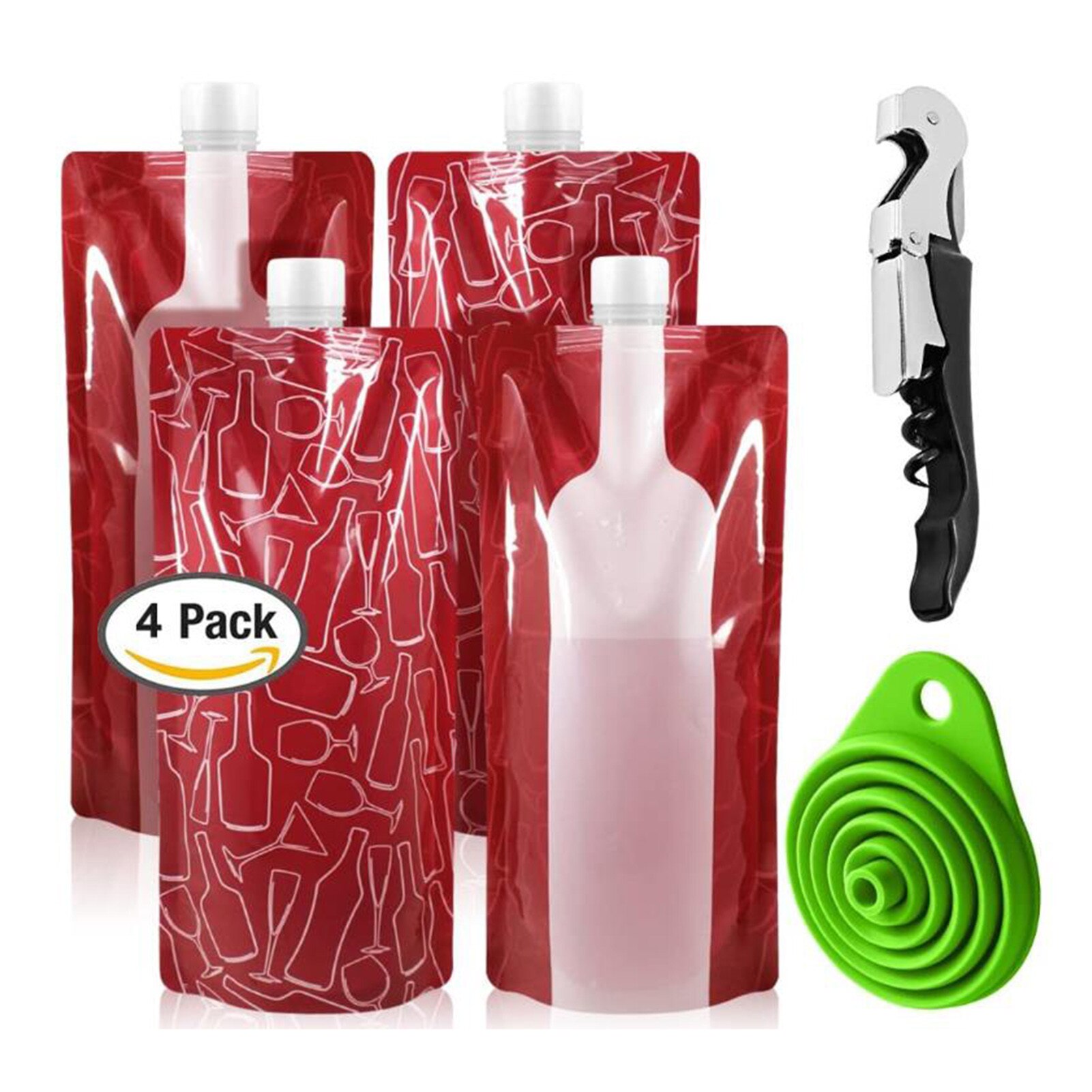 750ML 4Pcs Portable Foldable Leak-proof And Portab... – Vicedeal
